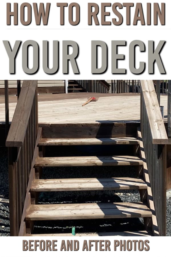 How to Restain a Deck - December 2020