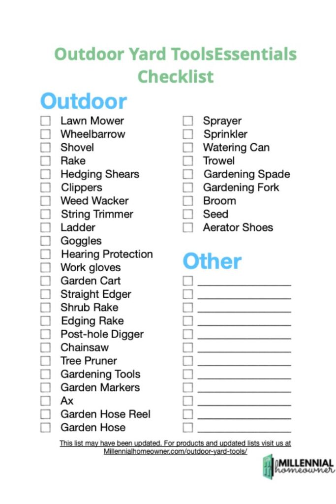 29 Must Have Outdoor Yard Tools for a New Backyard Garden (July 2023)